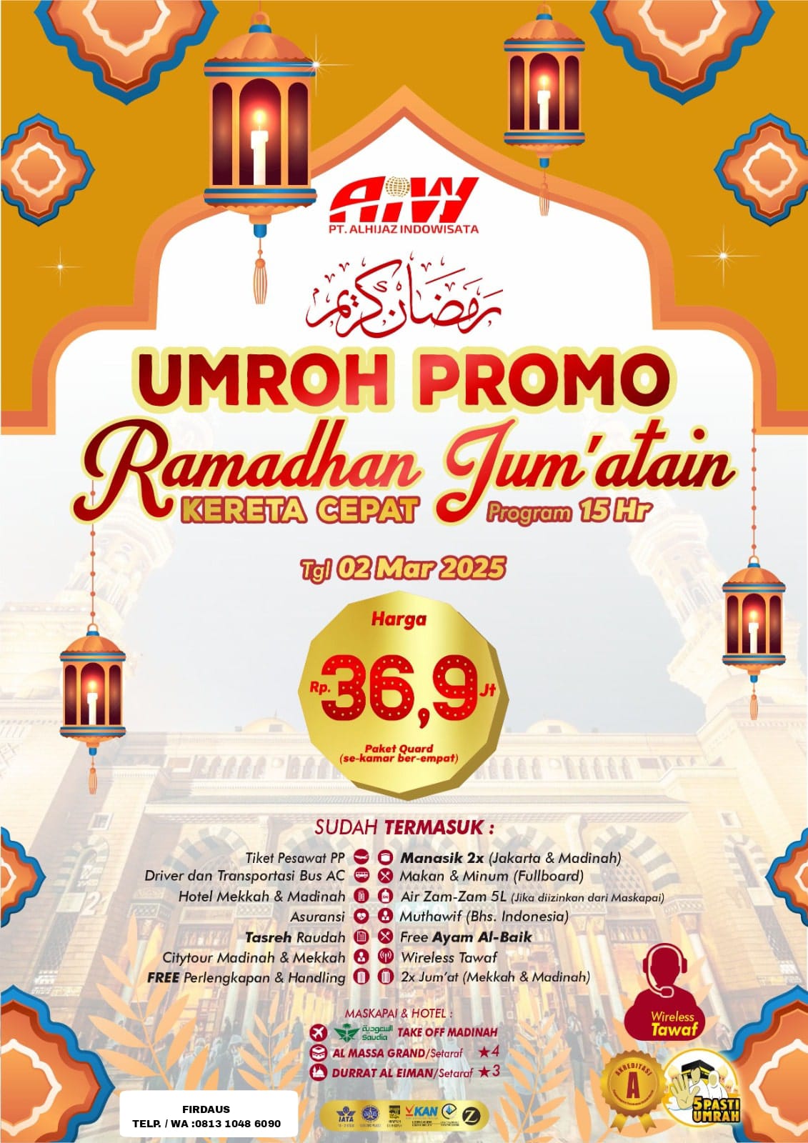 PAKET UMROH RAMADHAN 2025 - Travel Umroh Haji Alhijaz Indowisata